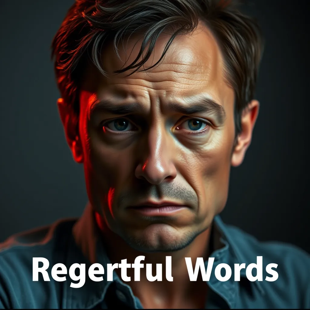 Regretful Words: Everyone Has Said Them : MysteryLores