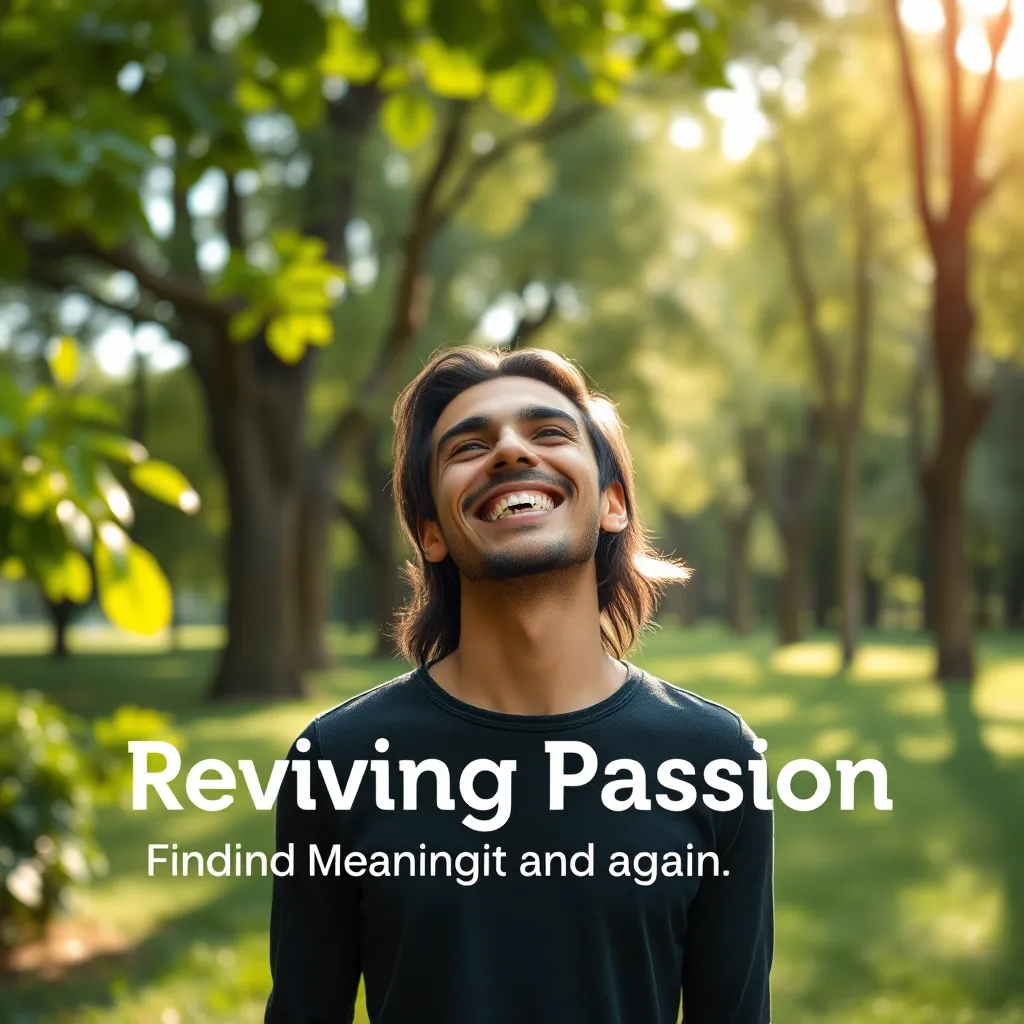 Reviving Passion in Life: Finding Meaning Again : MysteryLores