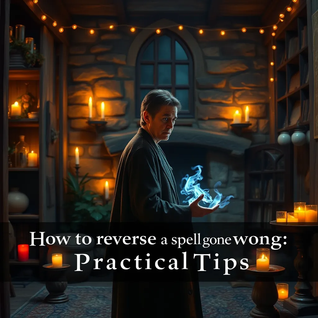 How to Reverse a Spell Gone Wrong: Practical Tips : MysteryLores