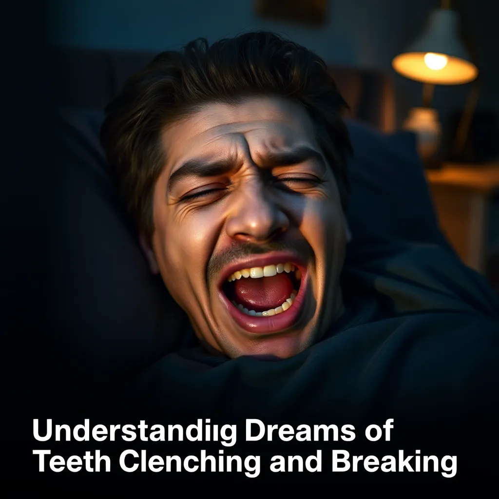 Understanding Dreams of Teeth Clenching and Breaking : MysteryLores