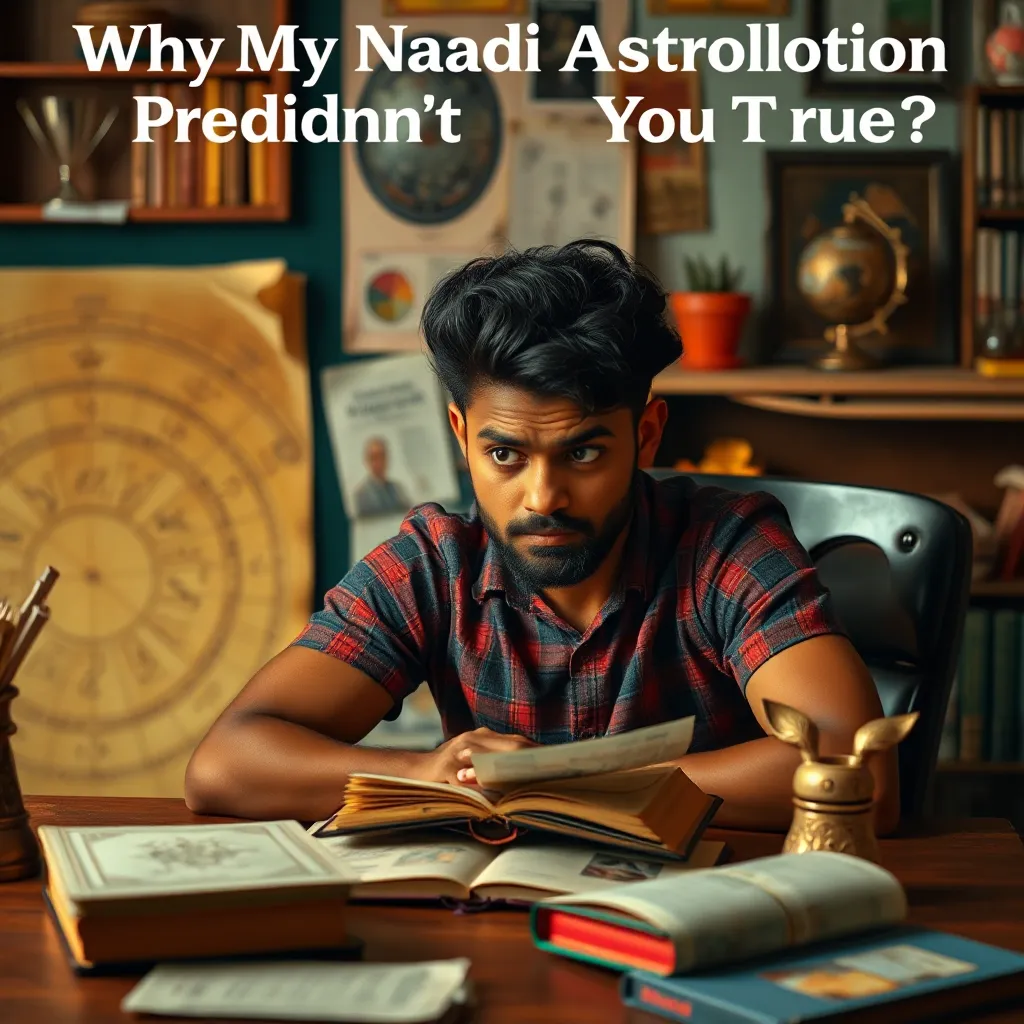 Why My Naadi Astrology Predictions Didn't Come True? : MysteryLores