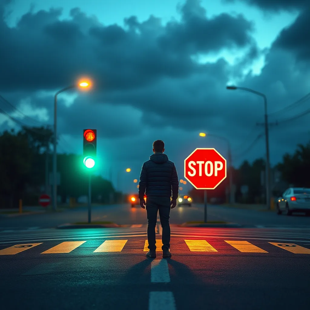 Seeing Obstacles: Green Light or Stop Sign? : MysteryLores