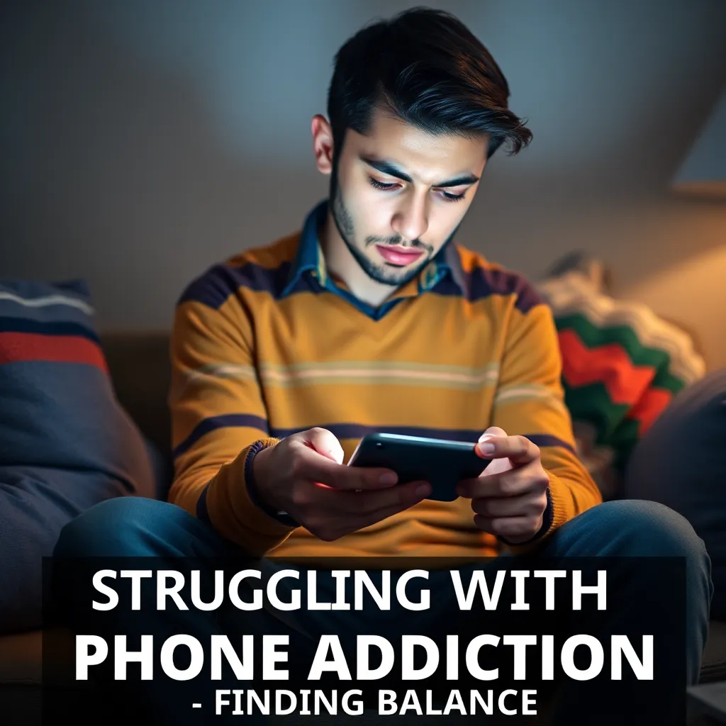 Struggling with Phone Addiction: Finding Balance : MysteryLores