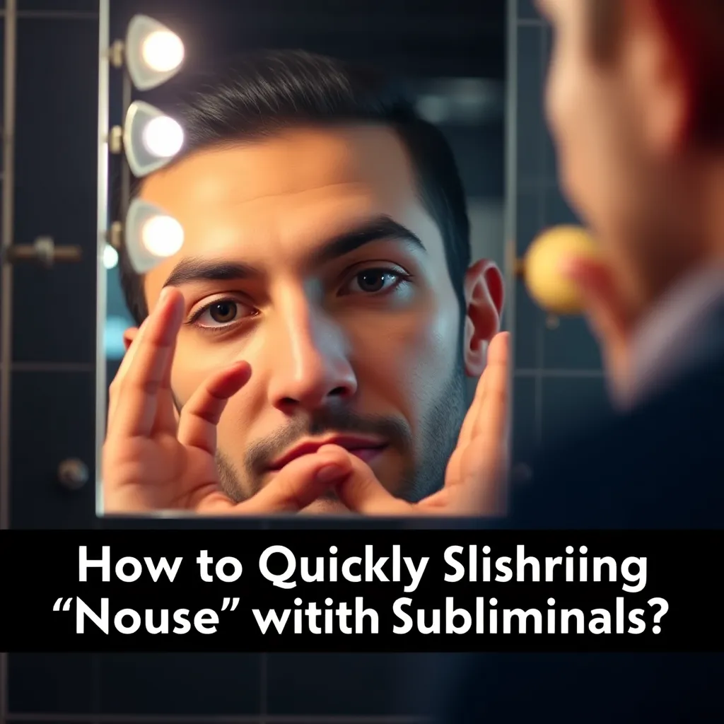 How to Quickly Shrink Your Nose with Subliminals? : MysteryLores