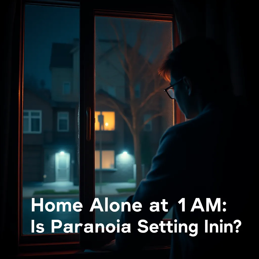 Home Alone at 1AM: Is Paranoia Setting In? : MysteryLores