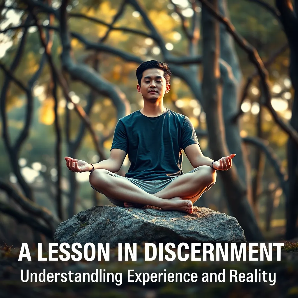 A Lesson in Discernment: Understanding Experience and Reality ...
