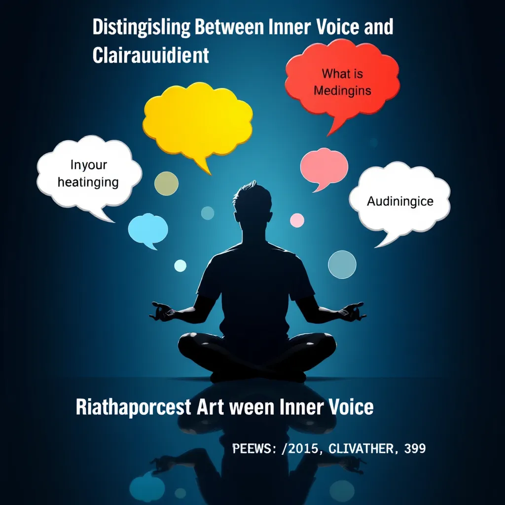 Distinguishing Between Inner Voice and Clairaudience : MysteryLores