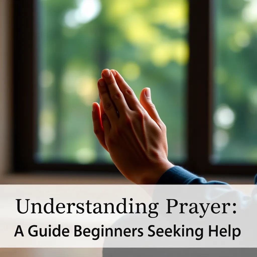 Understanding Prayer: A Guide for Beginners Seeking Help : MysteryLores