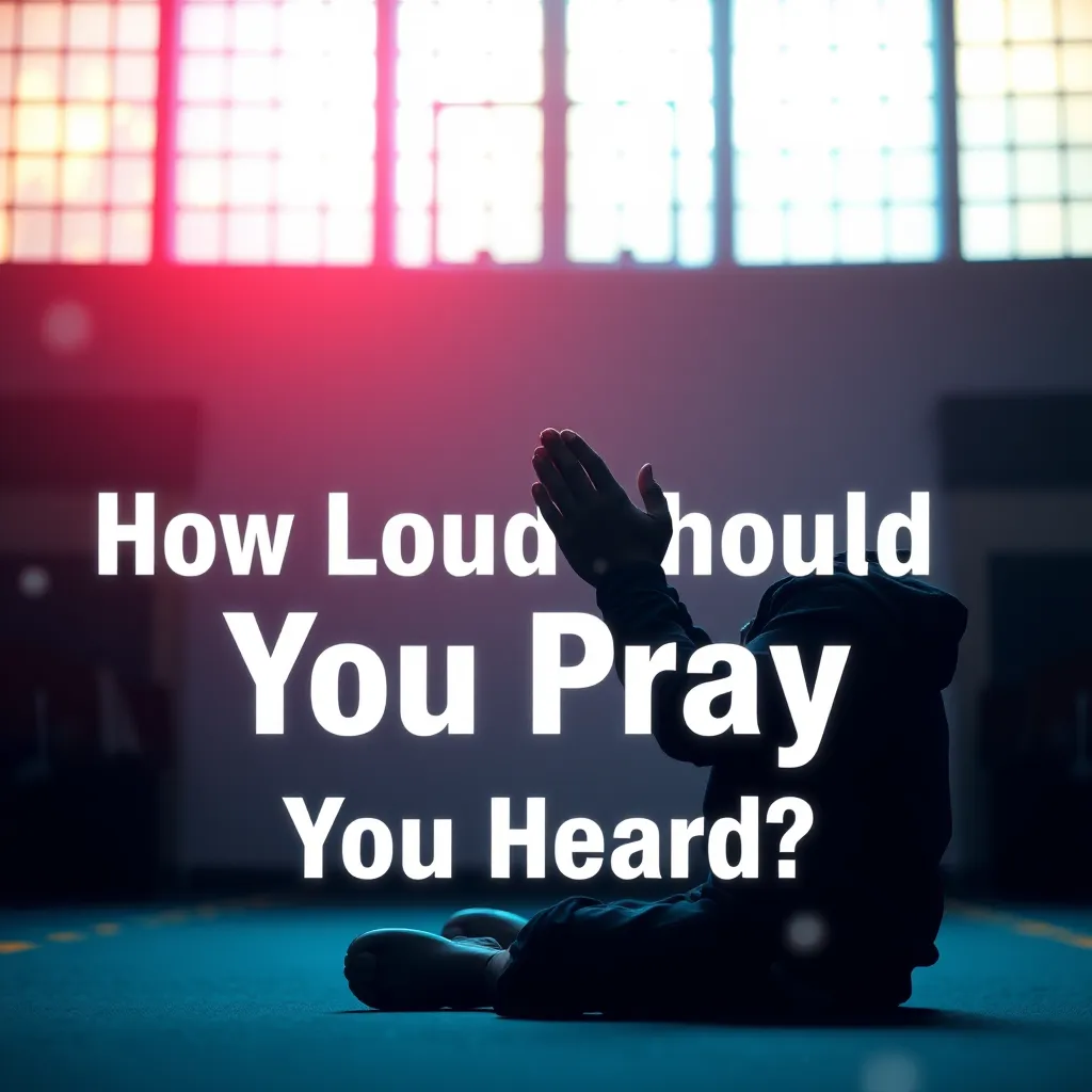 How Loud Should You Pray to Be Heard? : MysteryLores