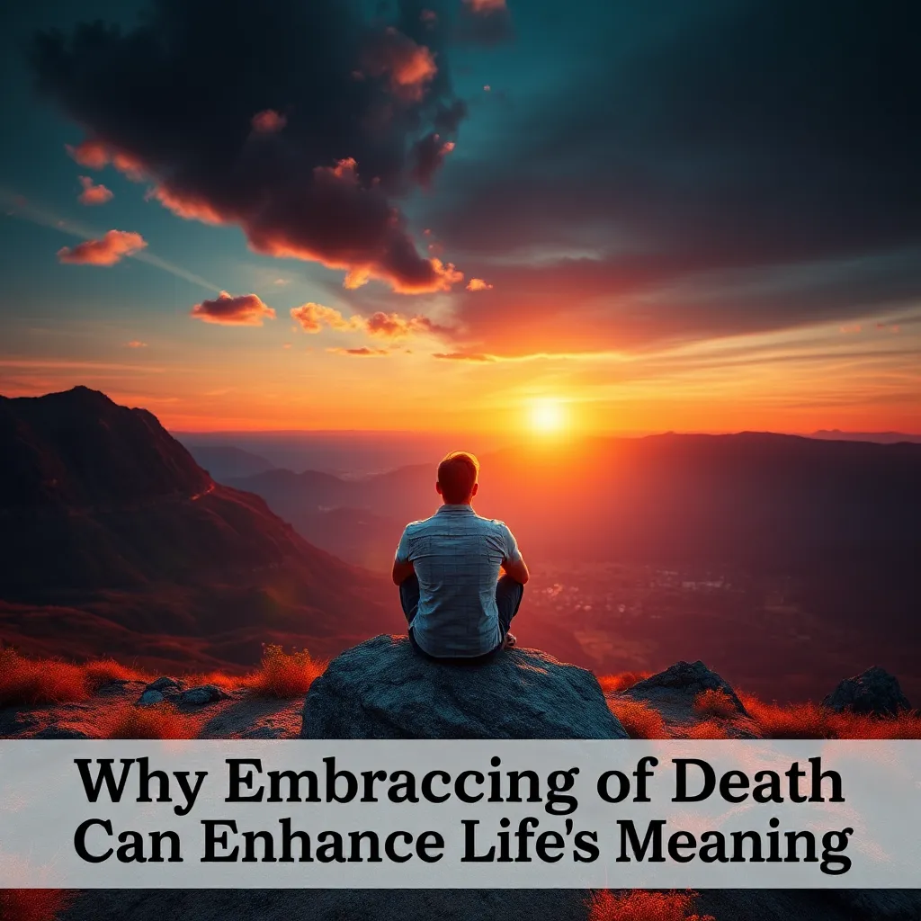 Why Embracing Death Can Enhance Life's Meaning : MysteryLores