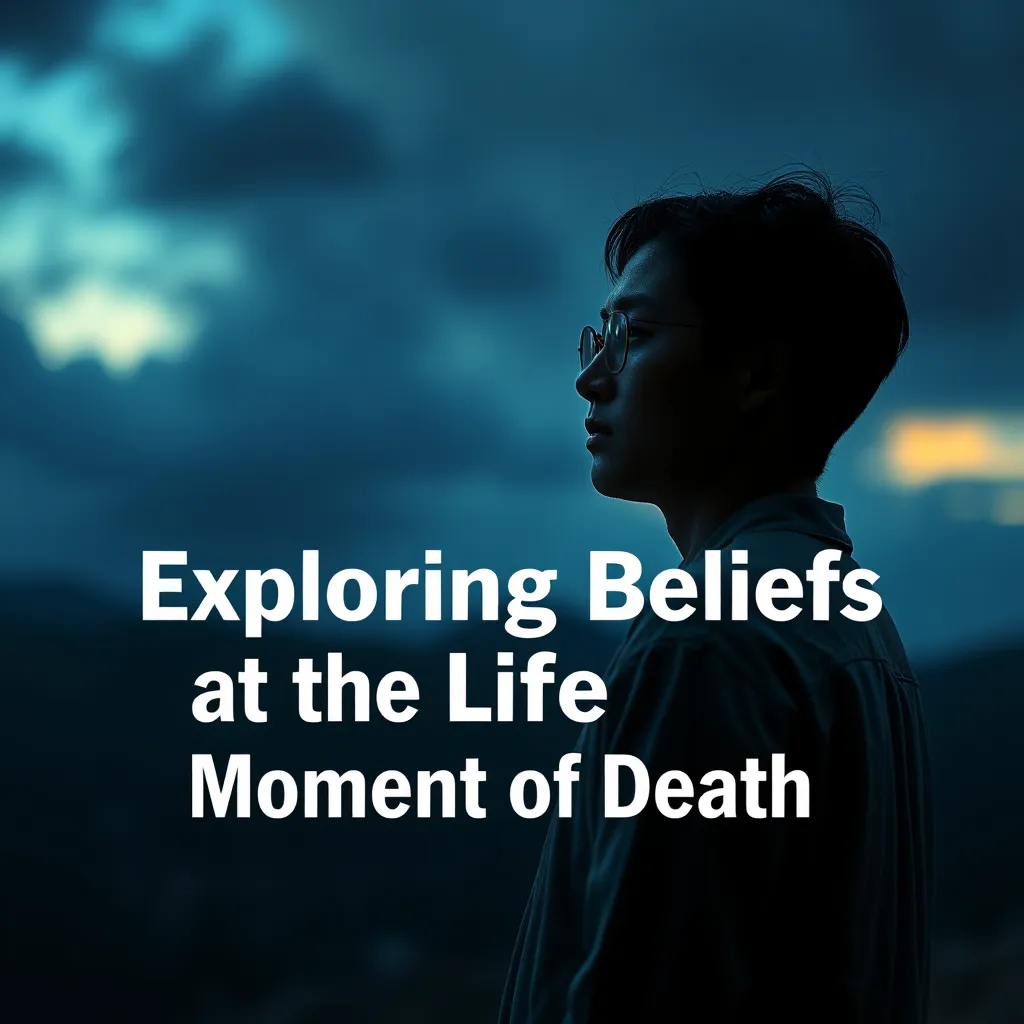 Exploring Beliefs at the Moment of Death : MysteryLores