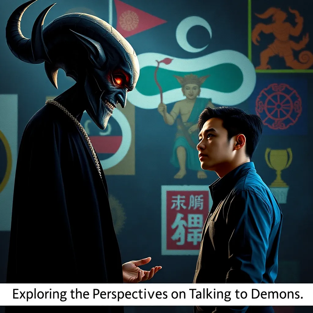 Exploring the Perspectives on Talking to Demons : MysteryLores