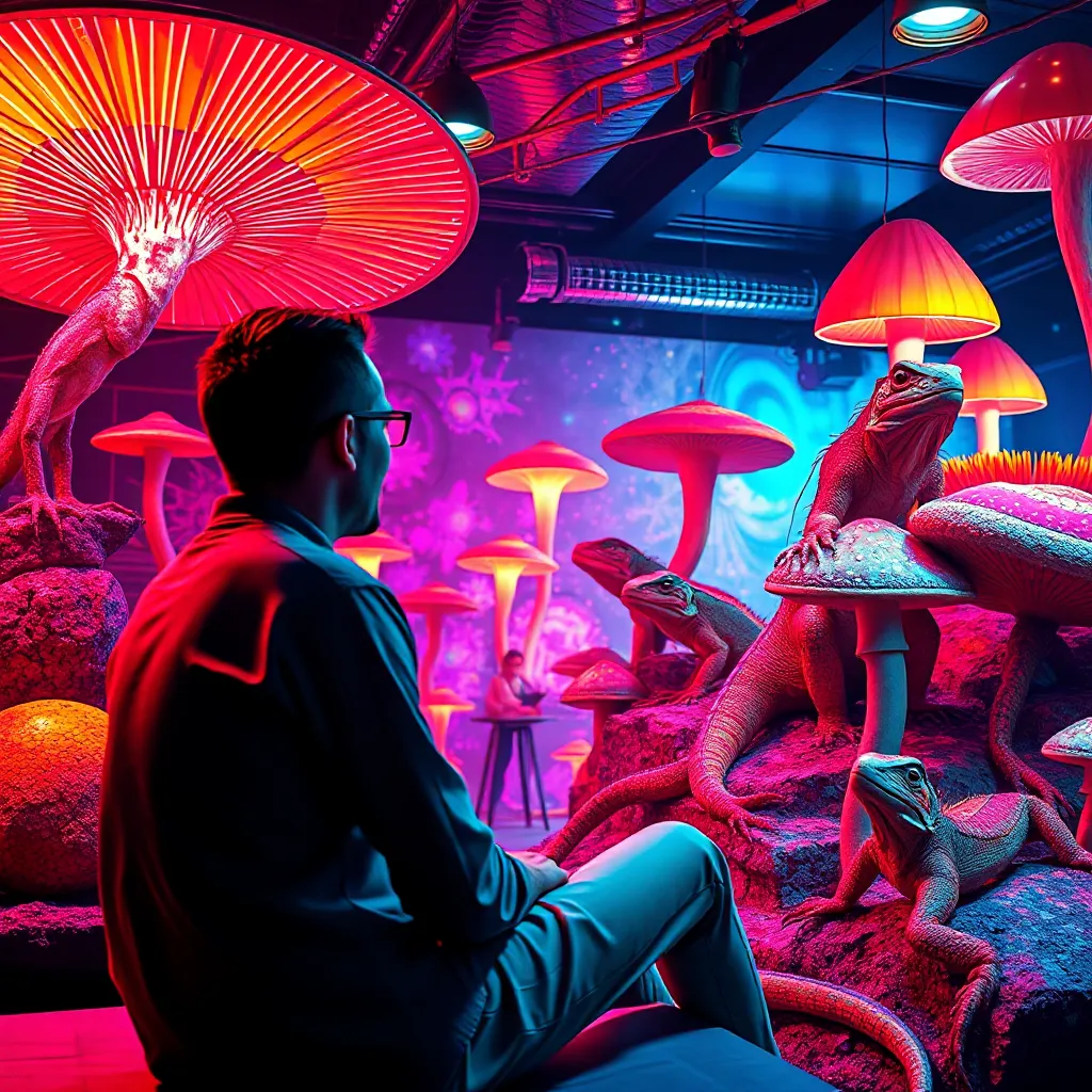 Exploring the Lizard Theory from a Shroom Trip 🦎 : MysteryLores