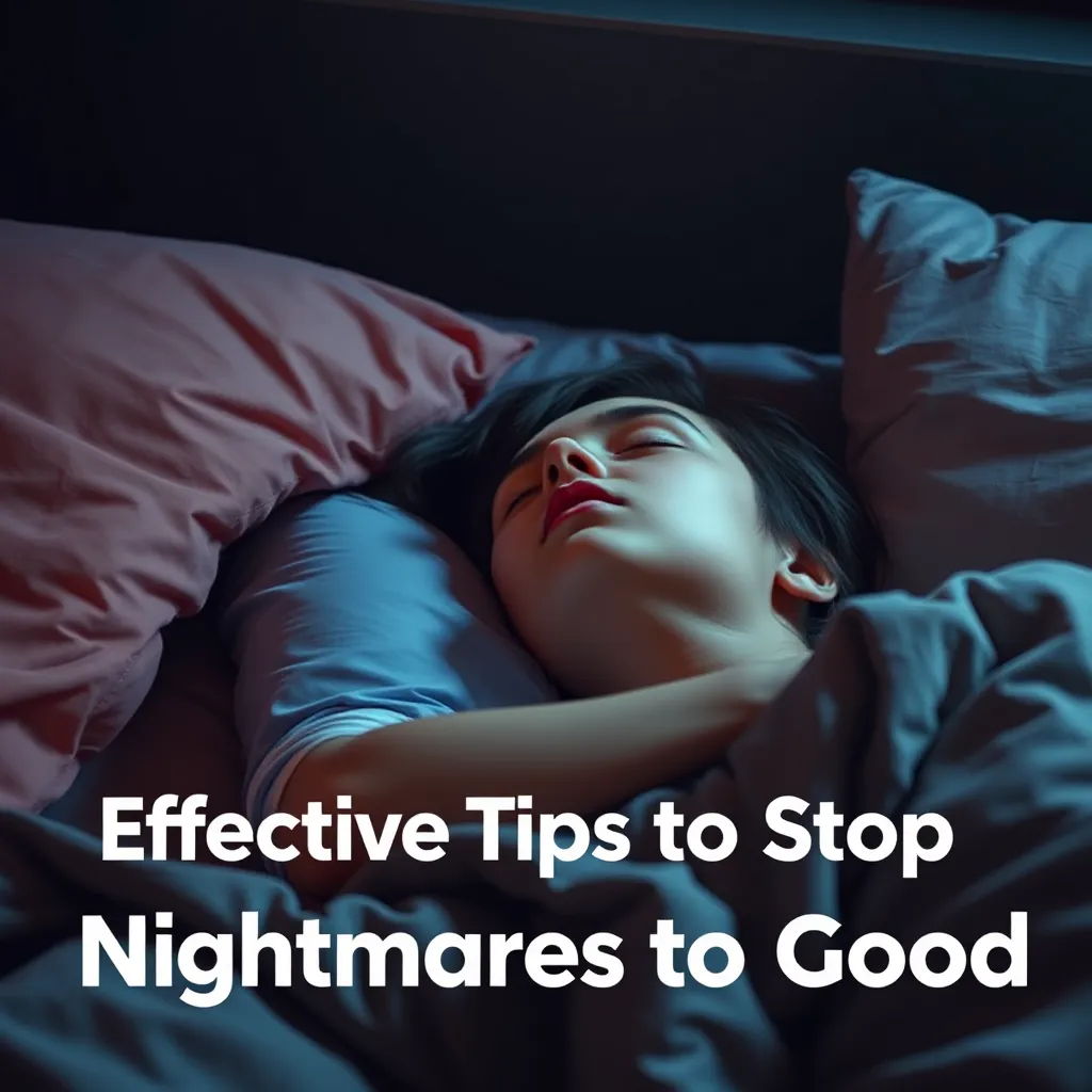 Effective Tips to Stop Nightmares for Good : MysteryLores