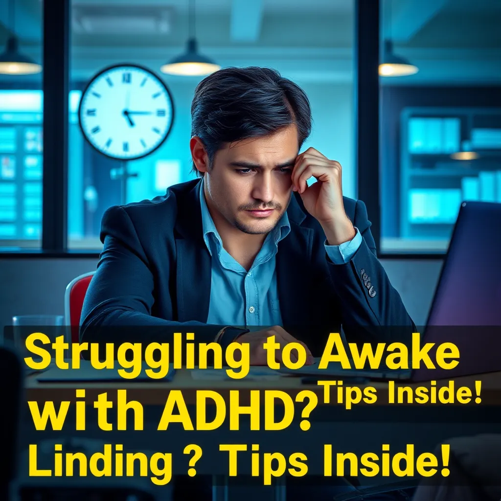 Struggling to Stay Awake with ADHD? Tips Inside! : MysteryLores