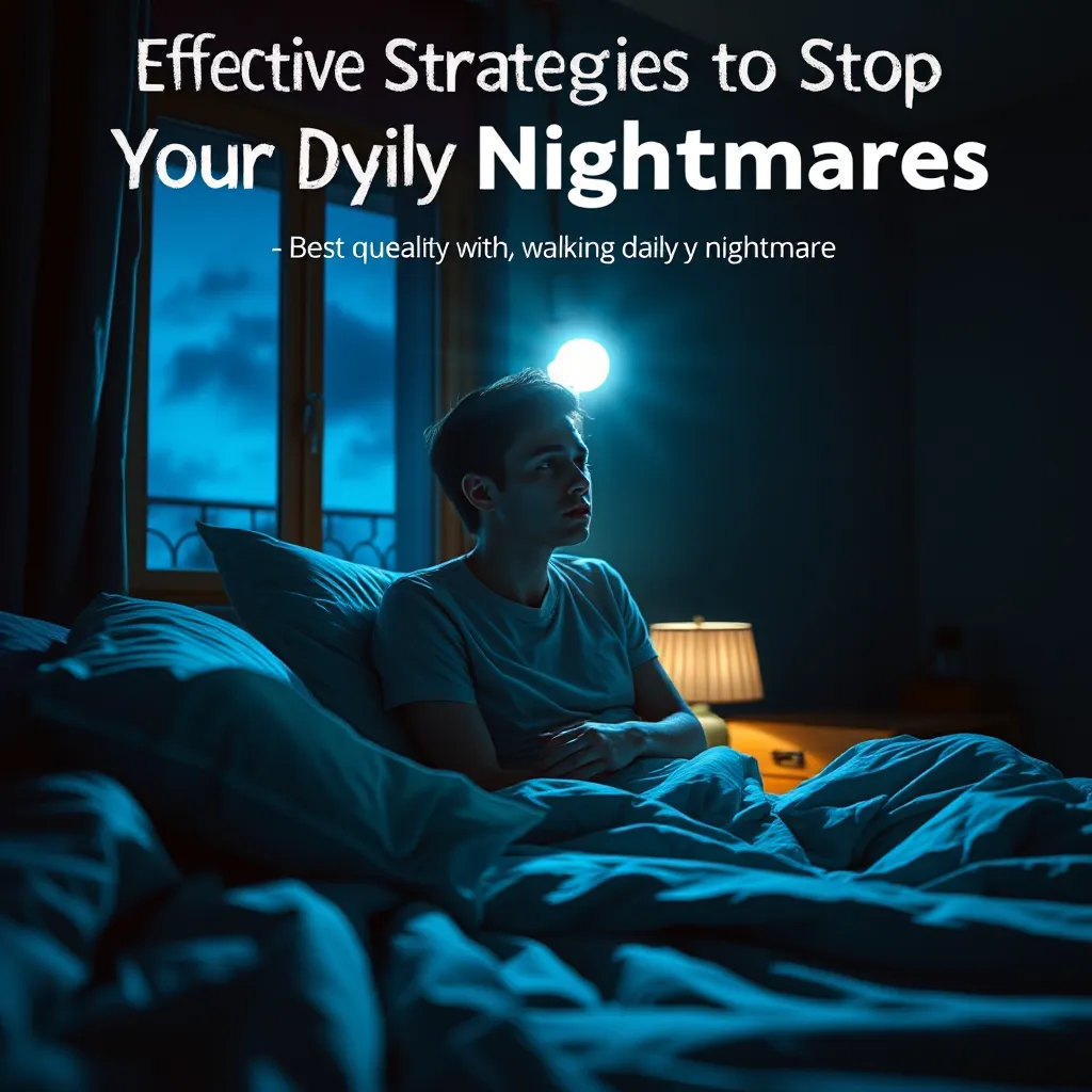 Effective Strategies to Stop Your Daily Nightmares : MysteryLores