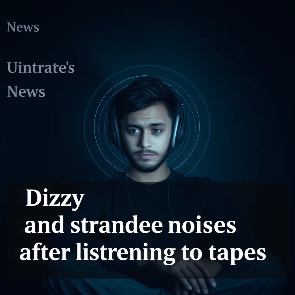 Dizzy and Strange Noises After Listening to Tapes : MysteryLores