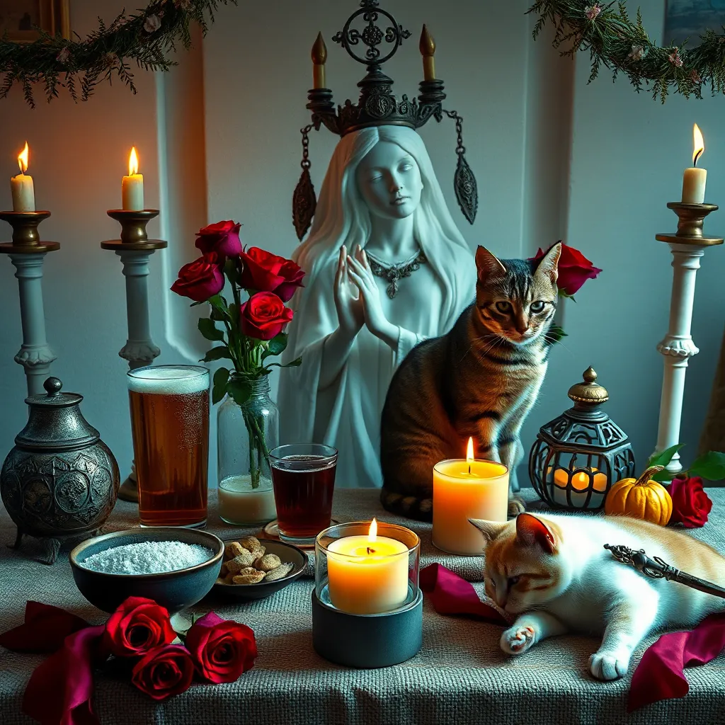 Creating a Personal Altar for Goddess Freya: A Unique Journey ...