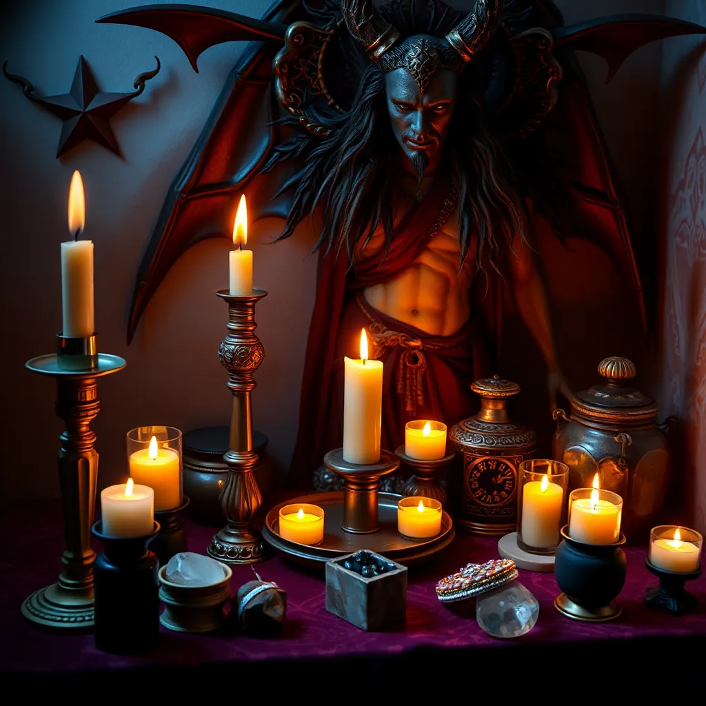 Creating a Meaningful Altar to Lord Lucifer : MysteryLores