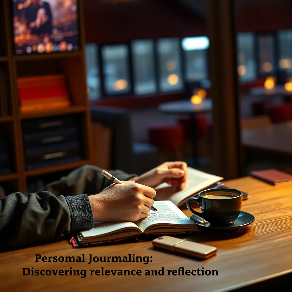 Personal Journaling: Discovering Relevance and Reflection : MysteryLores