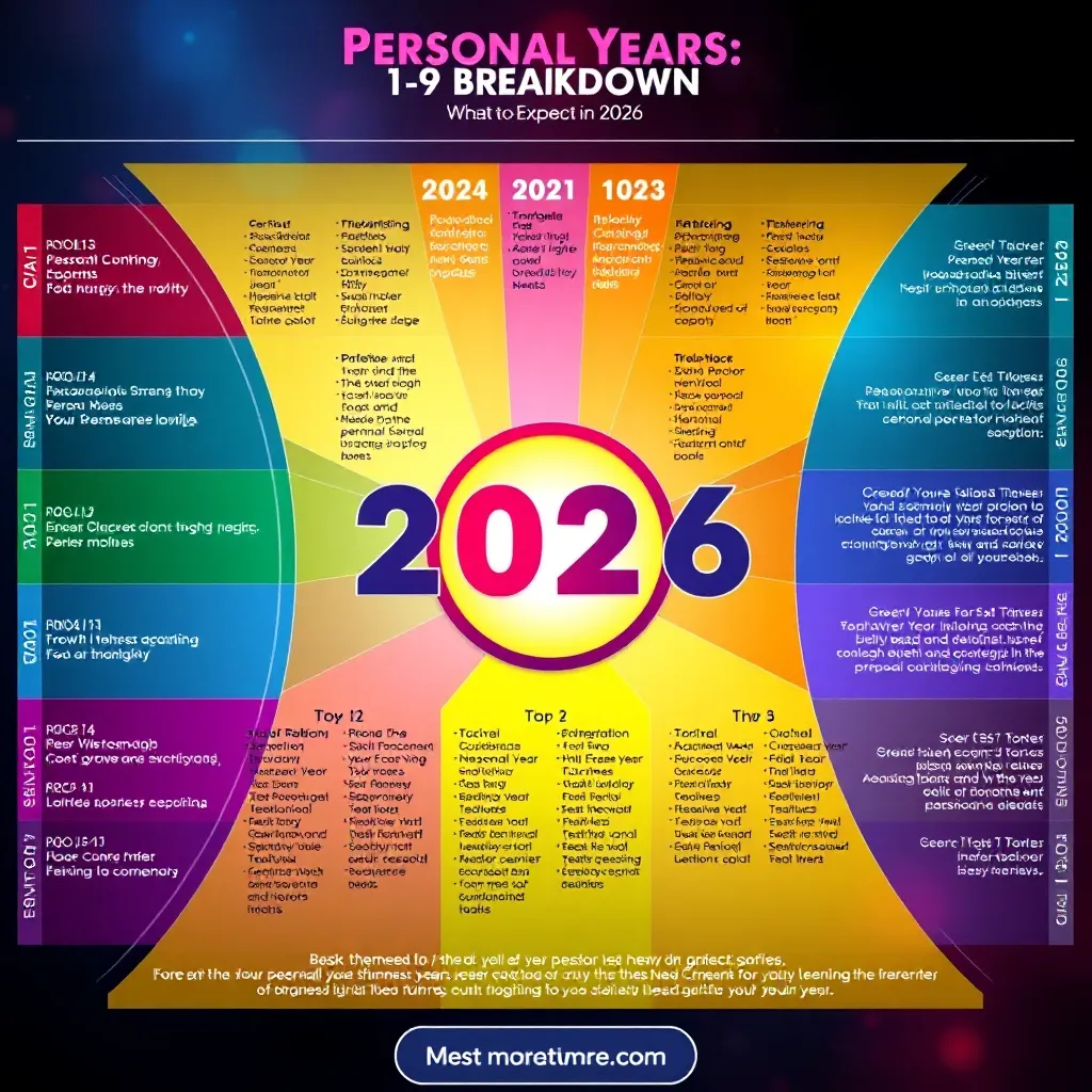 Personal Years 1-9 Breakdown: What to Expect in 2026 : MysteryLores
