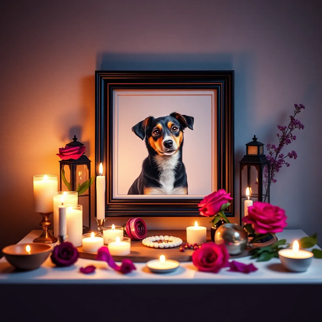 Creating a Pet Altar to Honor a Beloved Dog : MysteryLores