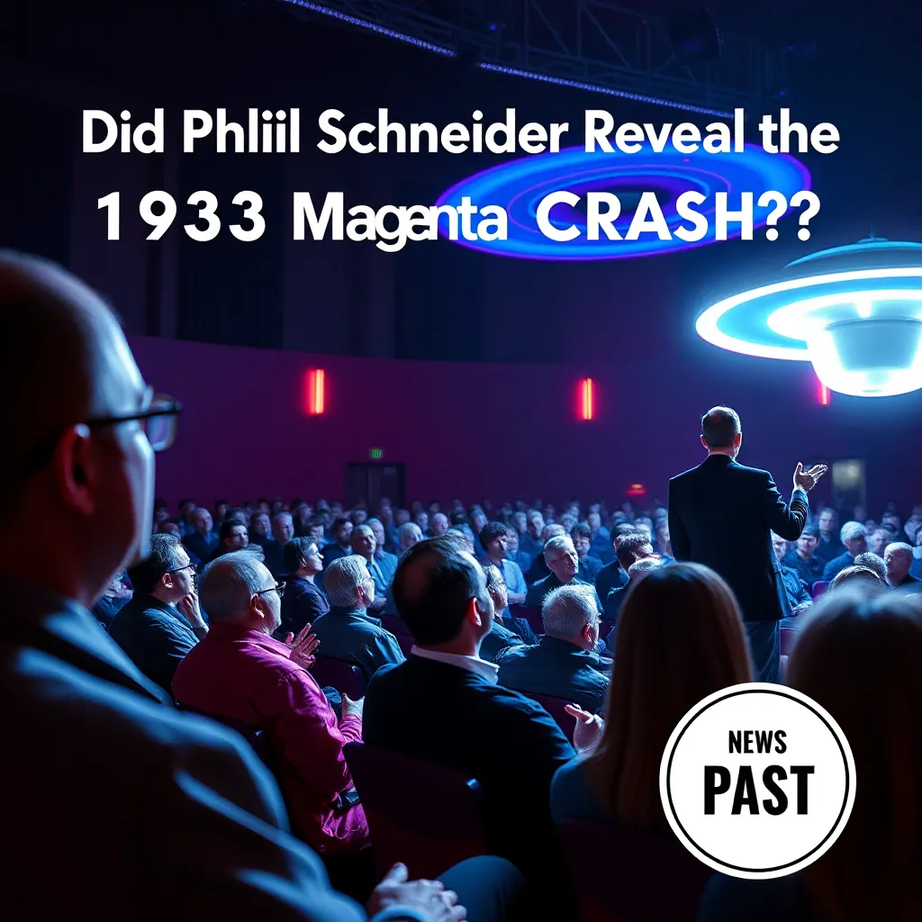 Did Phil Schneider Reveal the 1933 Magenta UFO Crash? : MysteryLores