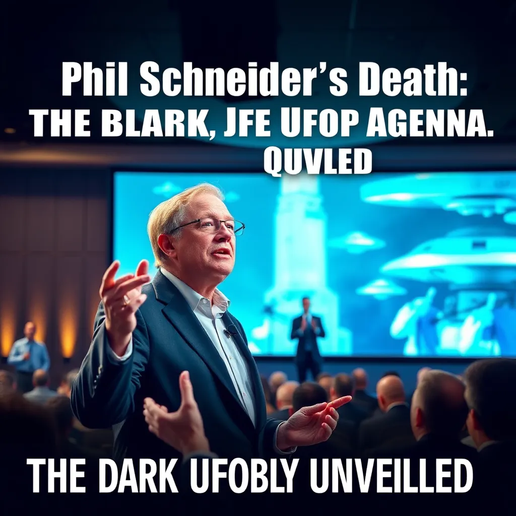 Phil Schneider's Death: The Dark UFO Agenda Unveiled : MysteryLores