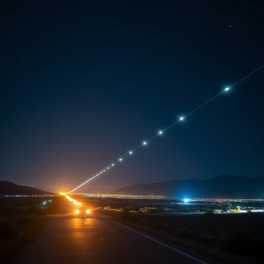 Witness Shares Shocking Experience of Phoenix Lights : MysteryLores