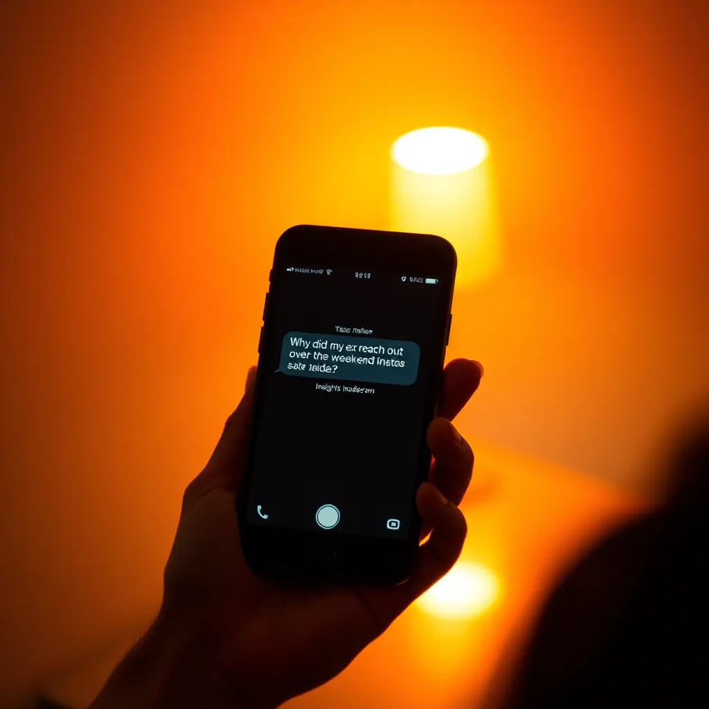 Why Did My Ex Reach Out Over the Weekend? Insights Inside : MysteryLores