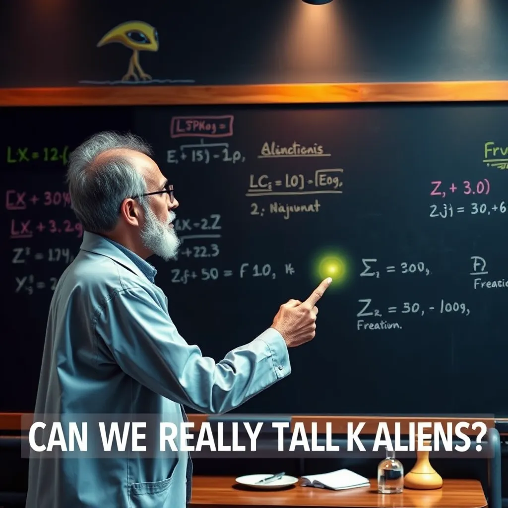 Can We Really Talk to Aliens? A Physicist's Take : MysteryLores