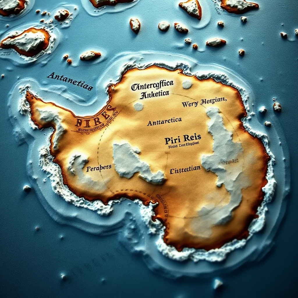 The Piri Reis Map: Antarctica Revealed 300 Years Early : MysteryLores