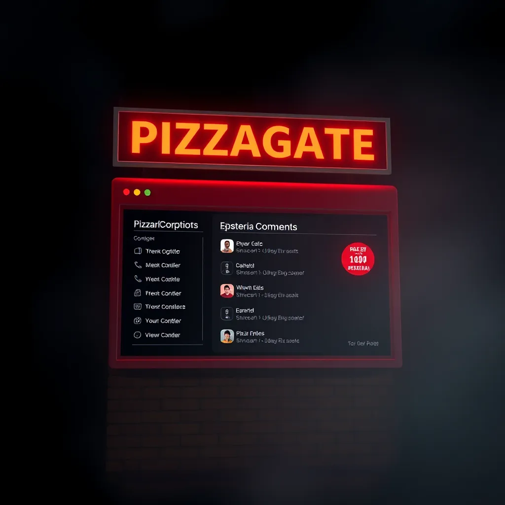 Pizzagate and the Epstein Document Link: A Deep Dive : MysteryLores
