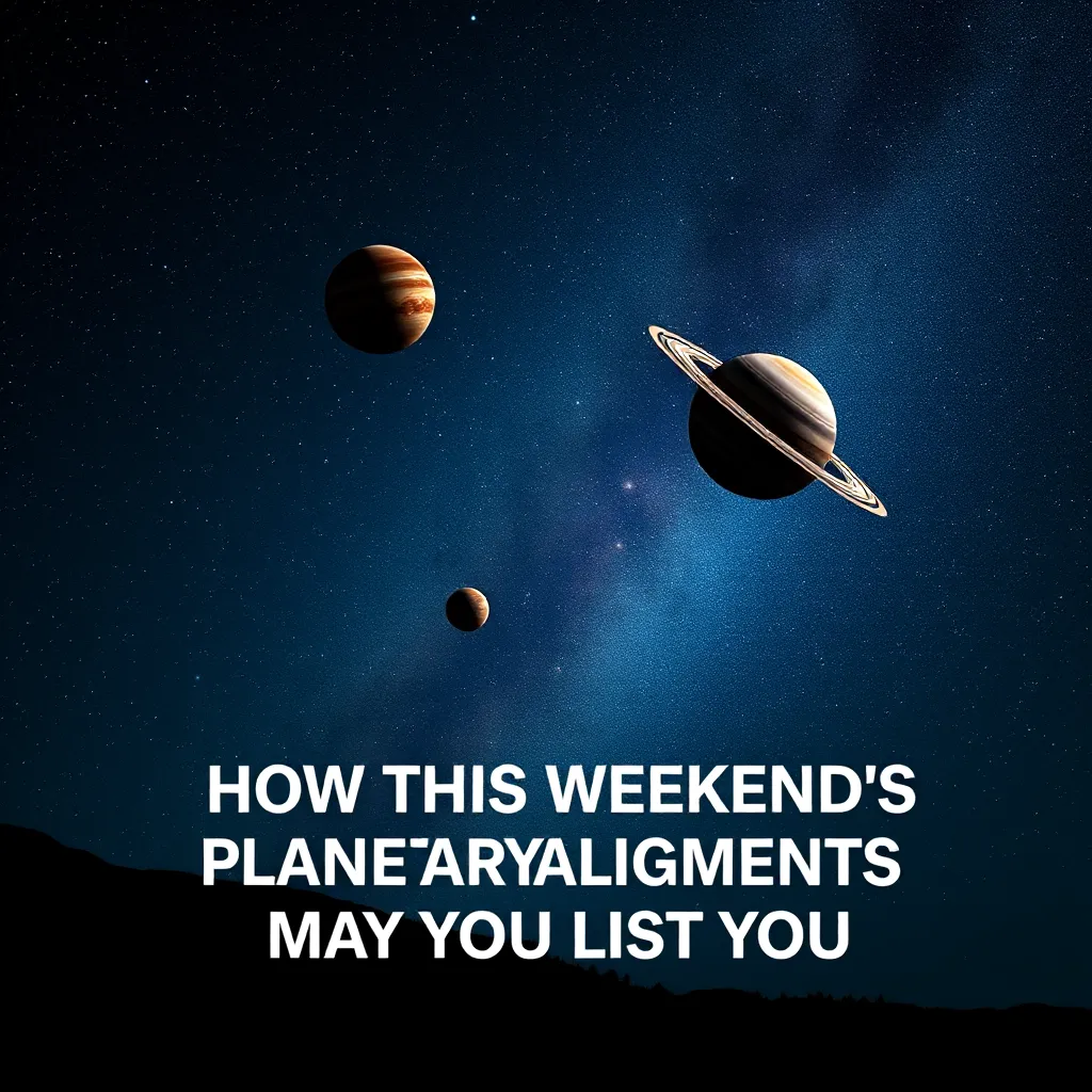 How This Weekend's Planetary Alignments May Affect You : MysteryLores