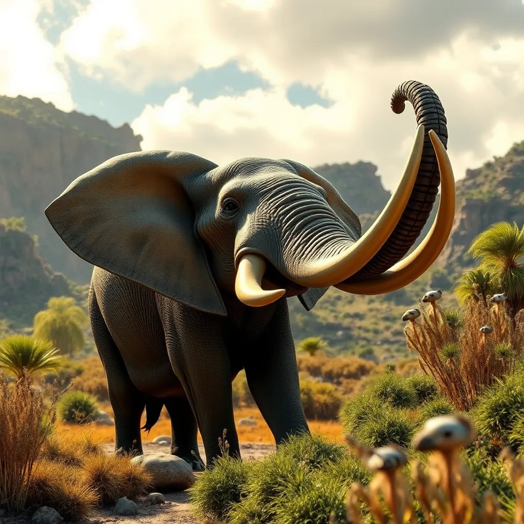 Platybelodon: A Bizarre Relative of Modern Elephants : MysteryLores