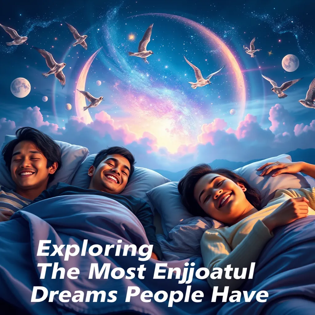Exploring the Most Enjoyable Dreams People Have : MysteryLores