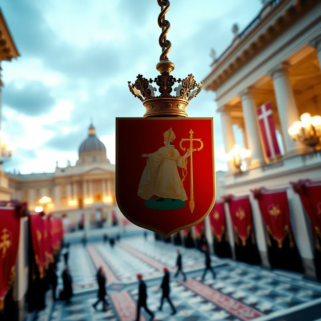 Is the Pope's Upside-Down Coat of Arms Just a Coincidence? : MysteryLores