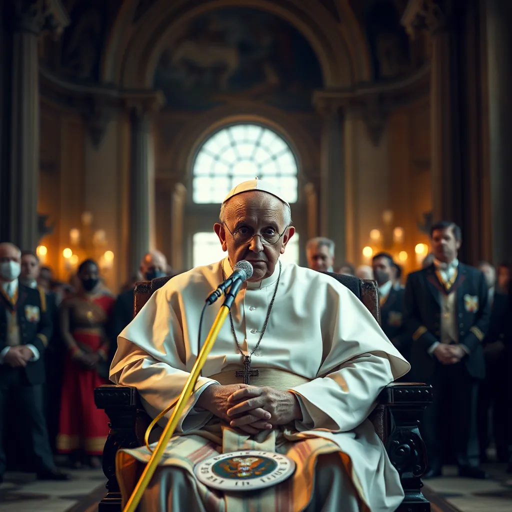 Pope Dies Following Vice President Vance's Vatican Visit : MysteryLores