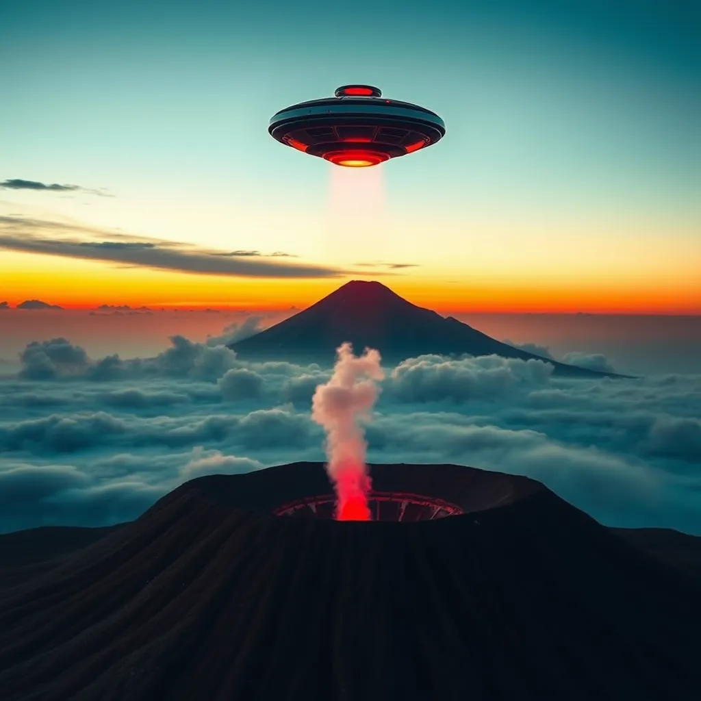 Eye in the Sky: New Perspective of Popo Volcano : MysteryLores