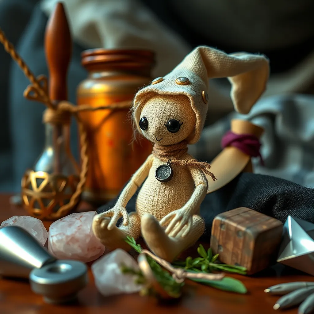 Curious Queries About Making Poppets and Taglocks : MysteryLores