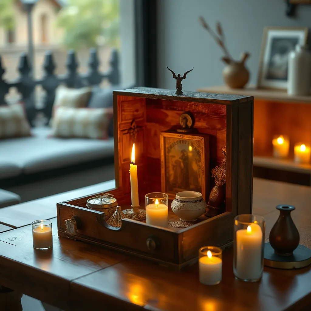 Creative Transformation: Old Wood Boxes to Portable Altar : MysteryLores