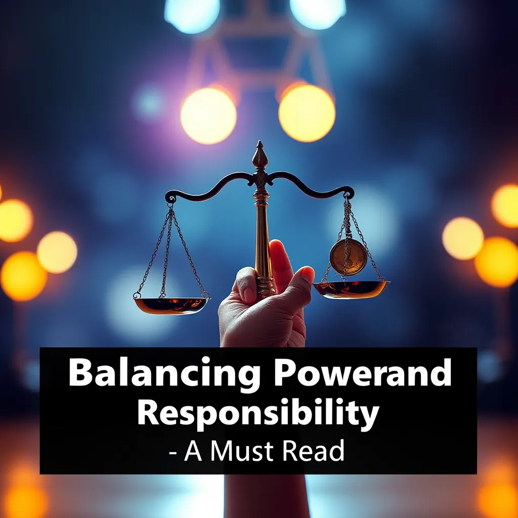 Balancing Power and Responsibility: A Must Read : MysteryLores
