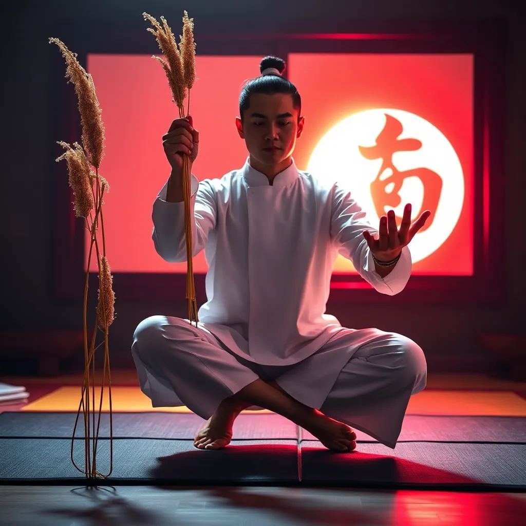 Understanding Reed Sprout Piercing the Knee in Qi Practice : MysteryLores