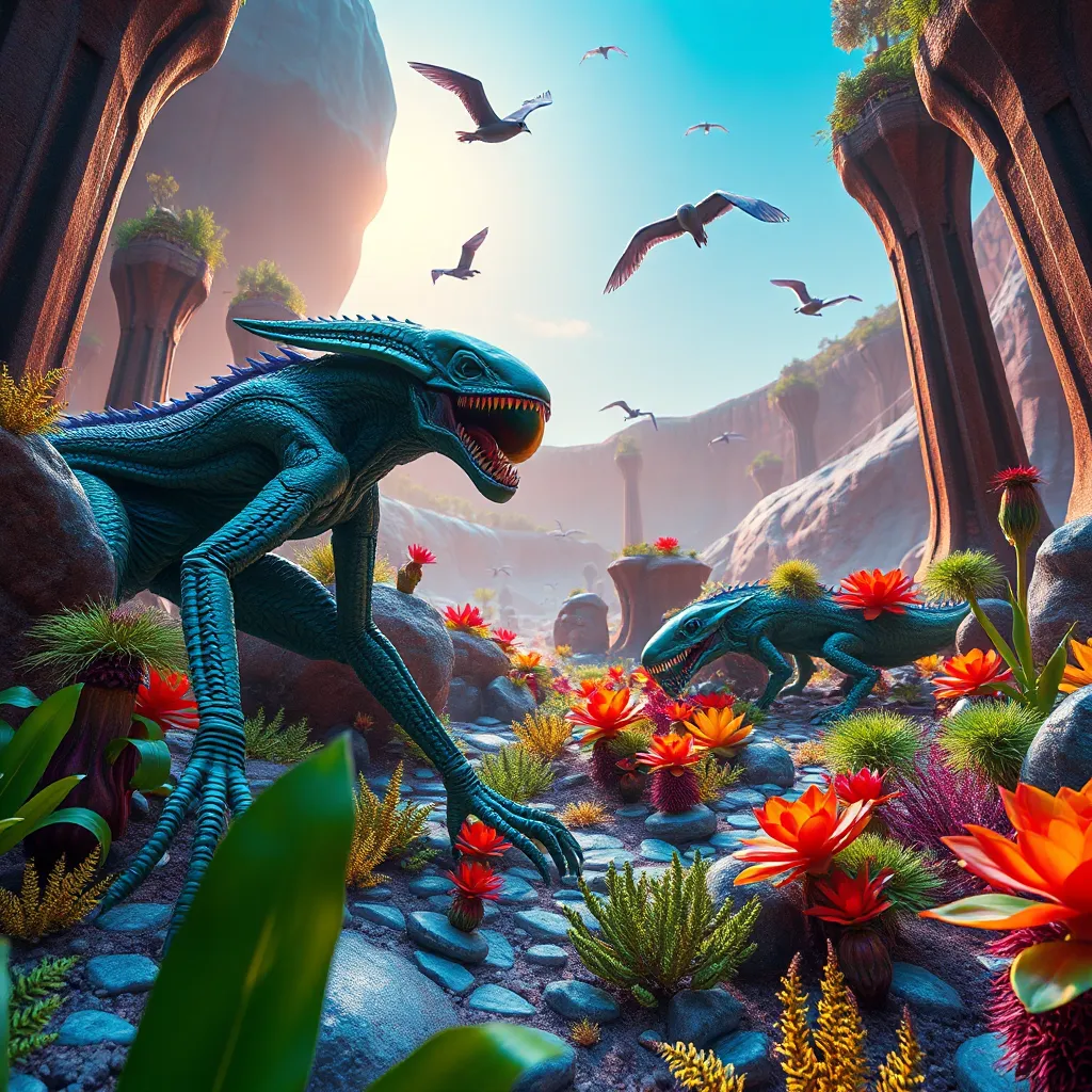 Exploring Predator-Prey Dynamics in Alien Digest 2 : MysteryLores