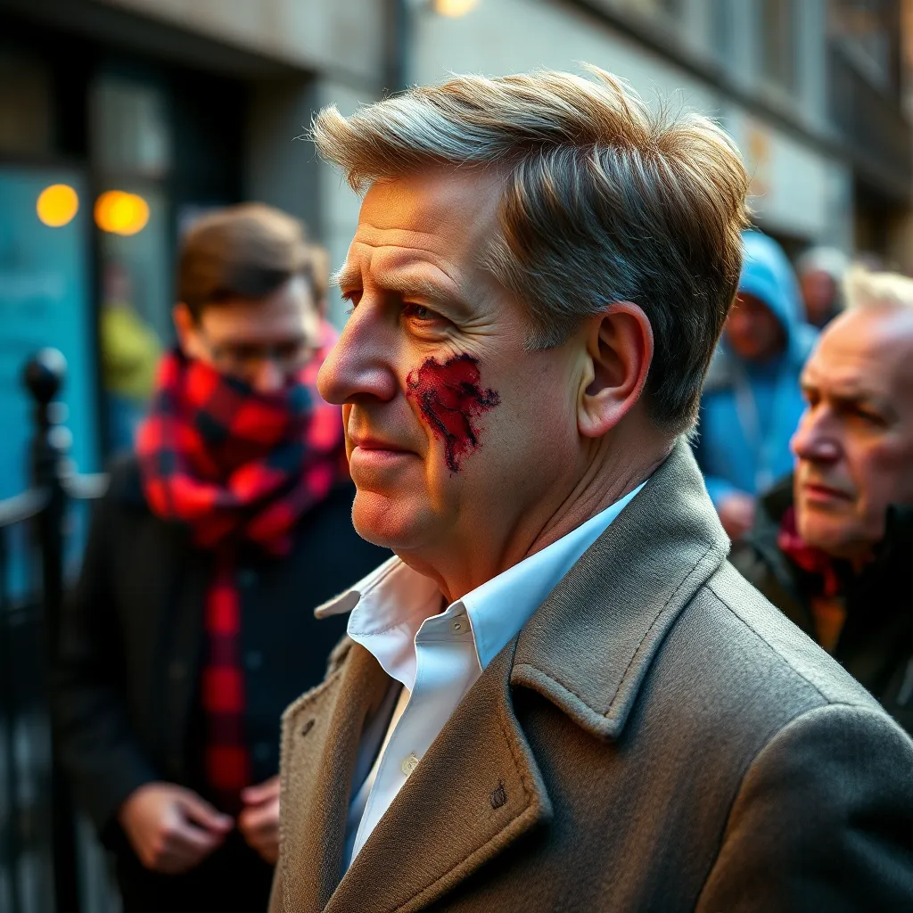 Former Prince Andrew Seen with Disturbing Facial Bruise Today ...