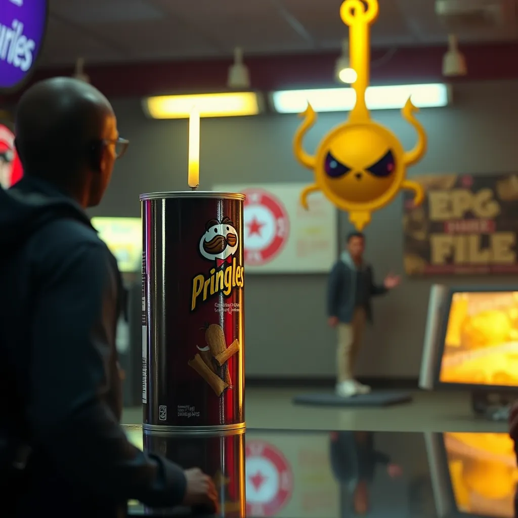 The Pringle’s Commercial and Its Odd Conspiracy Links : MysteryLores