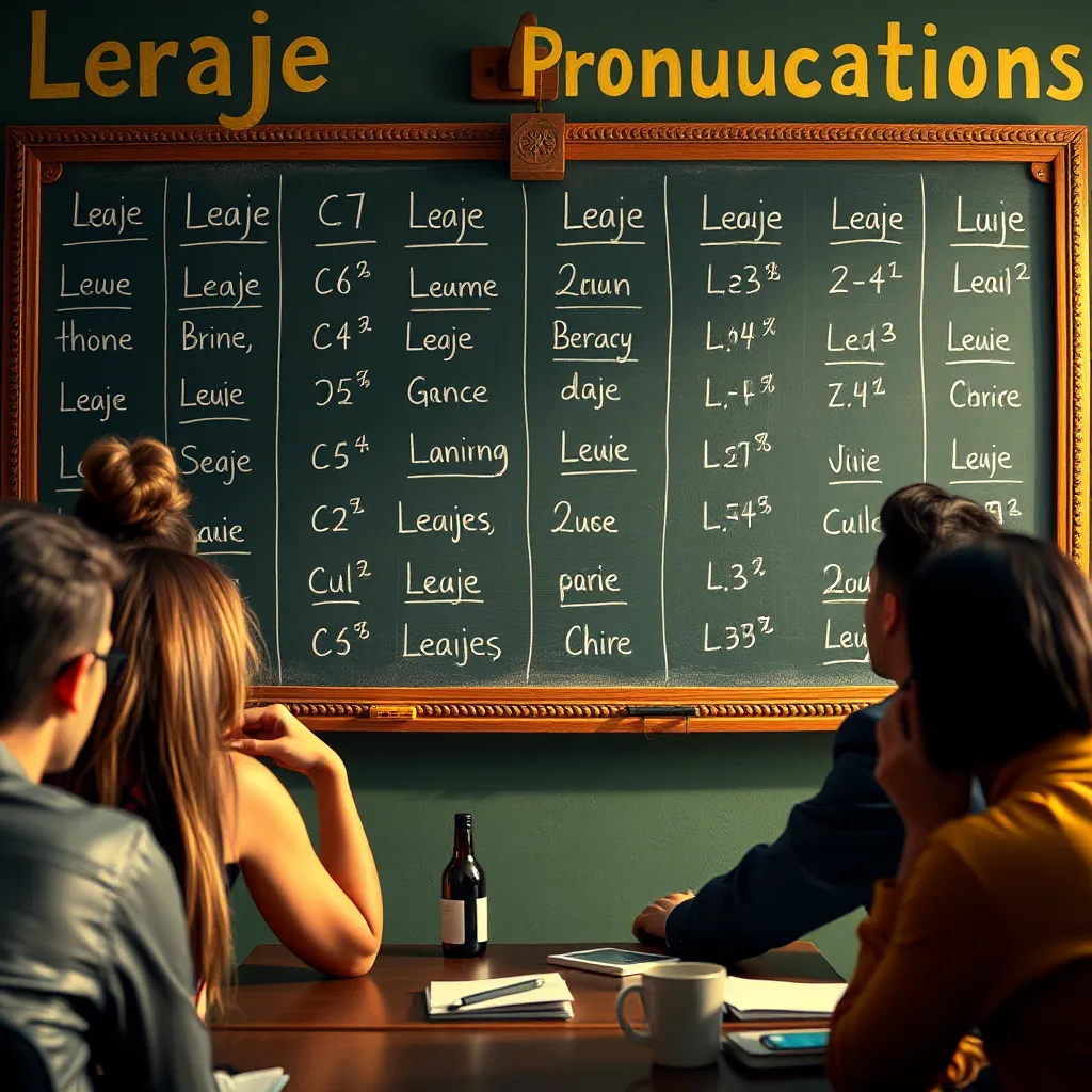The Many Pronunciations of Leraje: How Important Is It? : MysteryLores