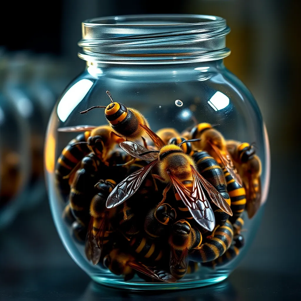 Using Wasps in Protection Jars for Negative Energy : MysteryLores
