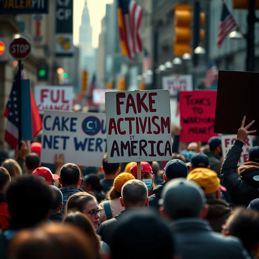 The Disillusionment with Fake Activism in America : MysteryLores
