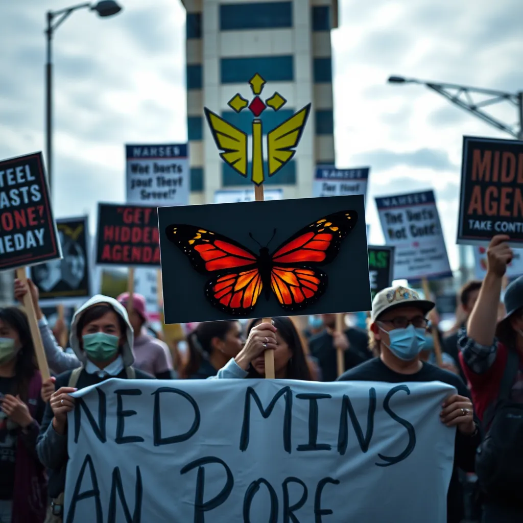 Political Protests: Are They Mind-Controlled Drones? : MysteryLores